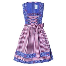 ISAR-TRACHTEN Dirndl 'Merla' Kinder Trachtenkleid Knielang