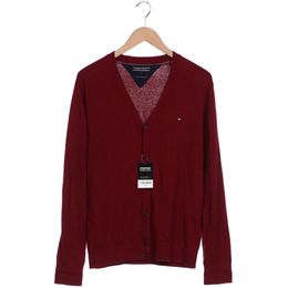 Tommy Hilfiger Herren Strickjacke, bordeaux