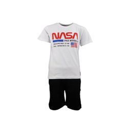 Nasa Schlafanzug Nasa Space Center Jungen kurzarm Pyjama Gr. 134 bis 164