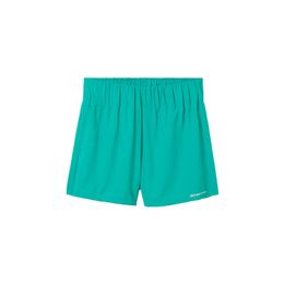 Tom Tailor Denim Damen Shorts mit sportlichem Look, grün, Gr. M
