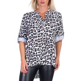 malito more than fashion Schlupfbluse 6702 Animal Print mit 3/4 Armen Einheitsgröße