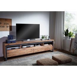 Main Möbel Main Möbel TV-Schrank Main Möbel Lowboard II 'Genua' Akazie gebürstet