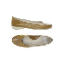 Ecco Damen Ballerinas, gelb