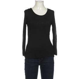 Calvin Klein Damen Langarmshirt, schwarz, Gr. 34