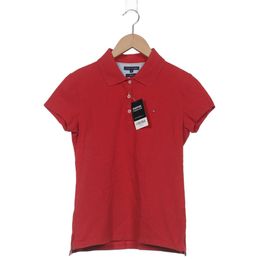 Tommy Hilfiger Damen Poloshirt, rot, Gr. 38