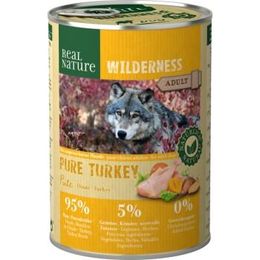 REAL NATURE WILDERNESS Adult Pure Turkey 6x400 g