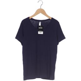 sheego Damen T-Shirt, marineblau