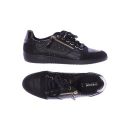 Geox Damen Sneakers, schwarz