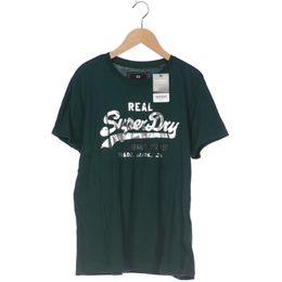 Superdry Damen T-Shirt, grün, Gr. 42