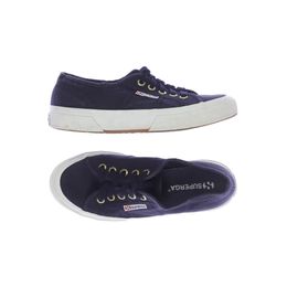 Superga Damen Sneakers, marineblau, Gr. 36