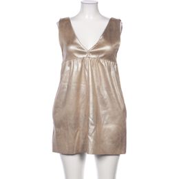 Zara Damen Kleid, beige, Gr. 42
