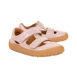 froddo® - Klett-Sandalen BAREFOOT SANDAL in pink shine, Gr.26