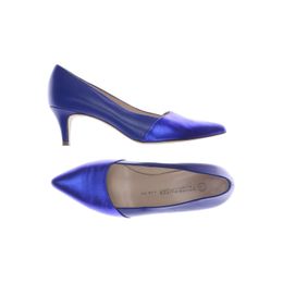 Peter Kaiser Damen Pumps, blau, Gr. 5.5