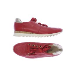 Paul Green Damen Sneakers, rot, Gr. 7