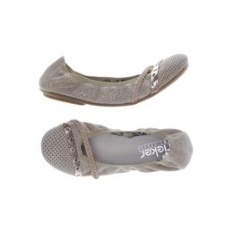 Rieker Damen Ballerinas, beige