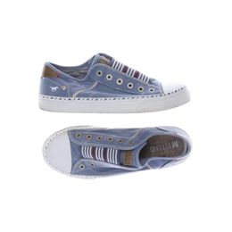 Mustang Damen Sneakers, hellblau, Gr. 38