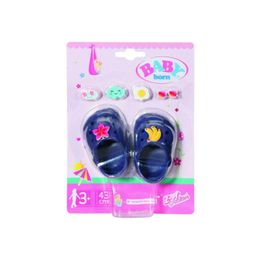 Zapf Creation® Puppenkleidung 828311-F Baby Born Holiday Schuhe mit Pins 43 cm dunkelblau
