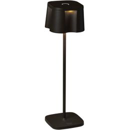 LED Tischleuchte Konstsmide "Nice" Lampen Gr. Ø 10 cm Höhe: 36 cm, schwarz LED Tischlampen