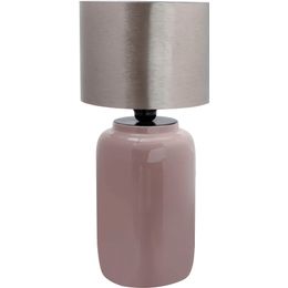 Tischleuchte Kayoom "Art" Lampen Gr. Ø 21 cm Höhe: 43,5 cm, rosa (altrosa) Designlampe Tischlampen