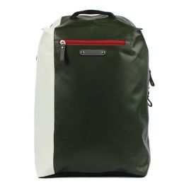 Laptoprucksack 7CLOUDS "Lenis 7.1" Gr. B/H/T: 31 cm x 41 cm x 11 cm, grün (grün, weiß) Rucksäcke Taschen