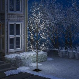 Weihnachtsbaum 1200 LEDs Kaltweißes Licht Kirschblüten 400 cm FF51275DE