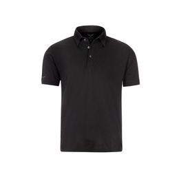 Poloshirt TRIGEMA "TRIGEMA Business-Poloshirt" Gr. XXL, schwarz Herren Shirts Kurzarm