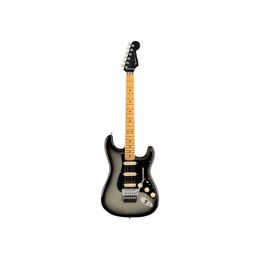 Fender E-Gitarre, American Ultra Luxe Stratocaster Floyd Rose HSS MN Silverburst
