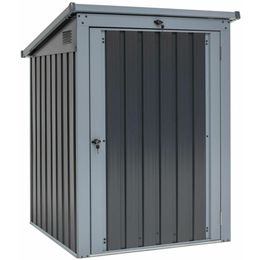 Stahl Mülltonnenbox und Gerätebox Anthrazit 101x104x134 cm - WESTMANN