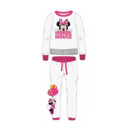 Disney Shirt & Hose Freizeit- / Trainingsanzug "Minnie Maus " grau-pink (Set