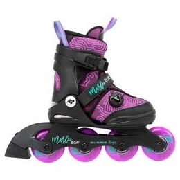 Kinder Inline Skates K2 Marlee Boa EUR 35-40 - Schwarz,lila - EUR 35-40