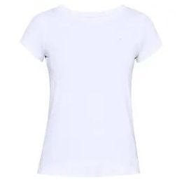 Damen T-Shirt Under Armour HG Armour SS weiss, XS - Weiß - XS