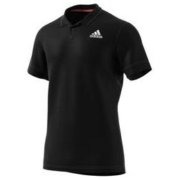 Herren T-Shirt Adidas Tennis Freelift Polo Black XXL - Schwarz - XXL