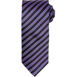 Premier Workwear Krawatte Double Stripe Tie / Breite 3" / 7