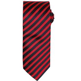 Premier Workwear Krawatte Double Stripe Tie / Breite 3" / 7