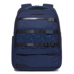 Piquadro Rucksack FX, blau