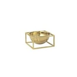 ZIEHER by Lassen Bowl Centerpiece small Brass