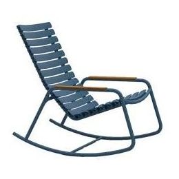 Houe ReCLIPS Rocking chair mit Bambusarmlehne Sky blue