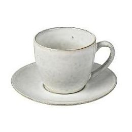 Broste Copenhagen Nordic Sand Tasse mit Unterteller 0,15 l