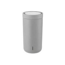 Stelton To Go Click to go Becher 0.2 l. Soft light grey