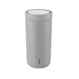 Stelton To Go Click Thermobecher 0.4 l. soft light grey
