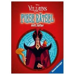 Ravensburger Disney Villains: Fiese Rätsel Mit Jafar - Knifflige Rätsel Für Kluge Köpfe Ab 9 Jahren Kartoniert (TB)