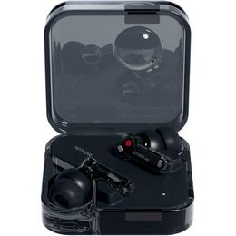 NOTHING Ear In-Ear-Kopfhörer (Active Noise Cancelling (ANC), LED Ladestandsanzeige, Bluetooth), schwarz