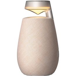 LG XBOOM 360 DXO2 1.1 Lautsprecher (Bluetooth, 20 W, 360° Sound, bis zu 20Std. Akkulaufzeit, Ambient-Beleuchtung), beige