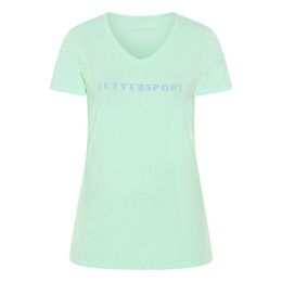 JETTE SPORT Print-Shirt mit Logo-Pigment-Print