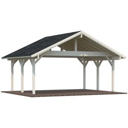 Einzelcarport Palmako "Robert" Carports beige (natur) Carports