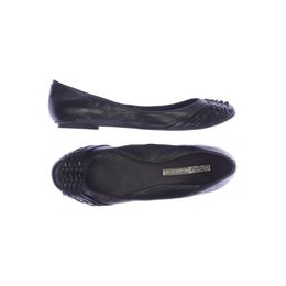 Buffalo LONDON Damen Ballerinas, schwarz