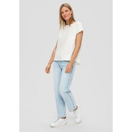 s.Oliver 7/8-Jeans Cropped-Jeans Karolin / Regular Fit / Mid Rise / Straight Leg