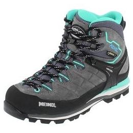 Meindl 3927-31 LITEPEAK LADY GTX Anthrazit Türkis Damen Trekking Stiefel - Grau, Grösse: 42 (8 UK)