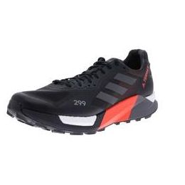 Adidas TERREX AGRAVIC ULTRA Schwarz Rot Herren Hikingschuhe, Grösse: 42 (8 UK)