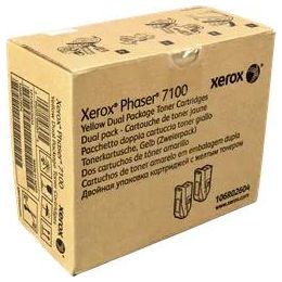 2 Xerox Toner 106R02604 yellow